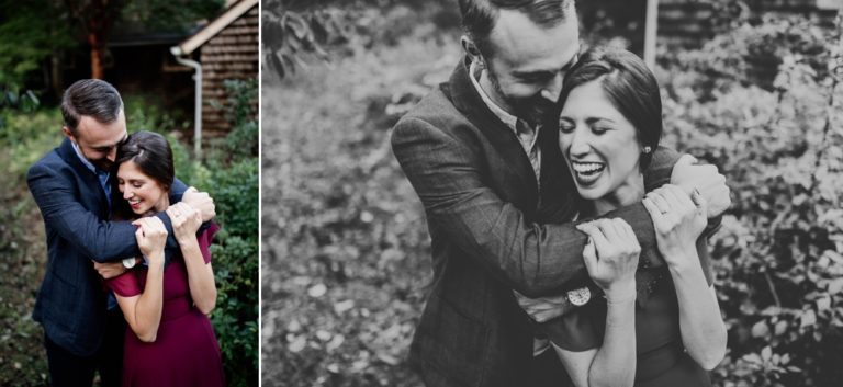 colorful blooms engagement session | stacy & kyle - East Elm Photography